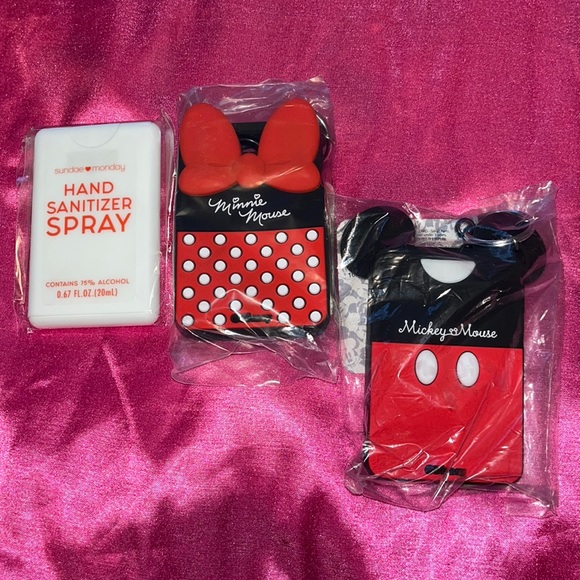 Disney | Bath & Body | New Mickey Mouse Minnie Mouse Hand Sanitizer ...